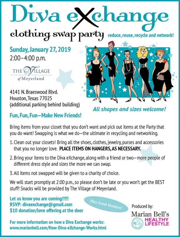 Diva Exchange Clothing Swap Party | The Buzz Magazines